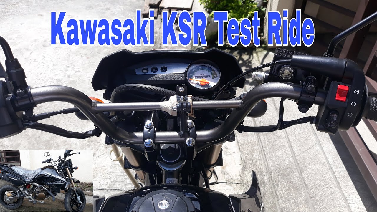 Kawasaki KSR Test Ride| Kawasaki ksr - YouTube