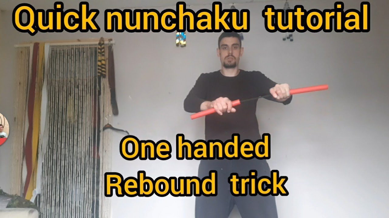 Quick one handed amazingly creative nunchaku tutorial one handed ...