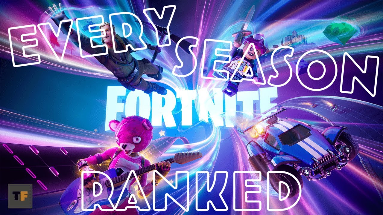 Ranking Every Fortnite Season! Chapter 2 - Chapter 5 - YouTube