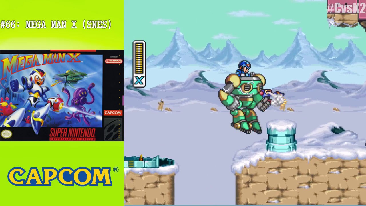 CAPCOM VS KONAMI 2.0: Mega Man X (SNES) - Part 1 - YouTube