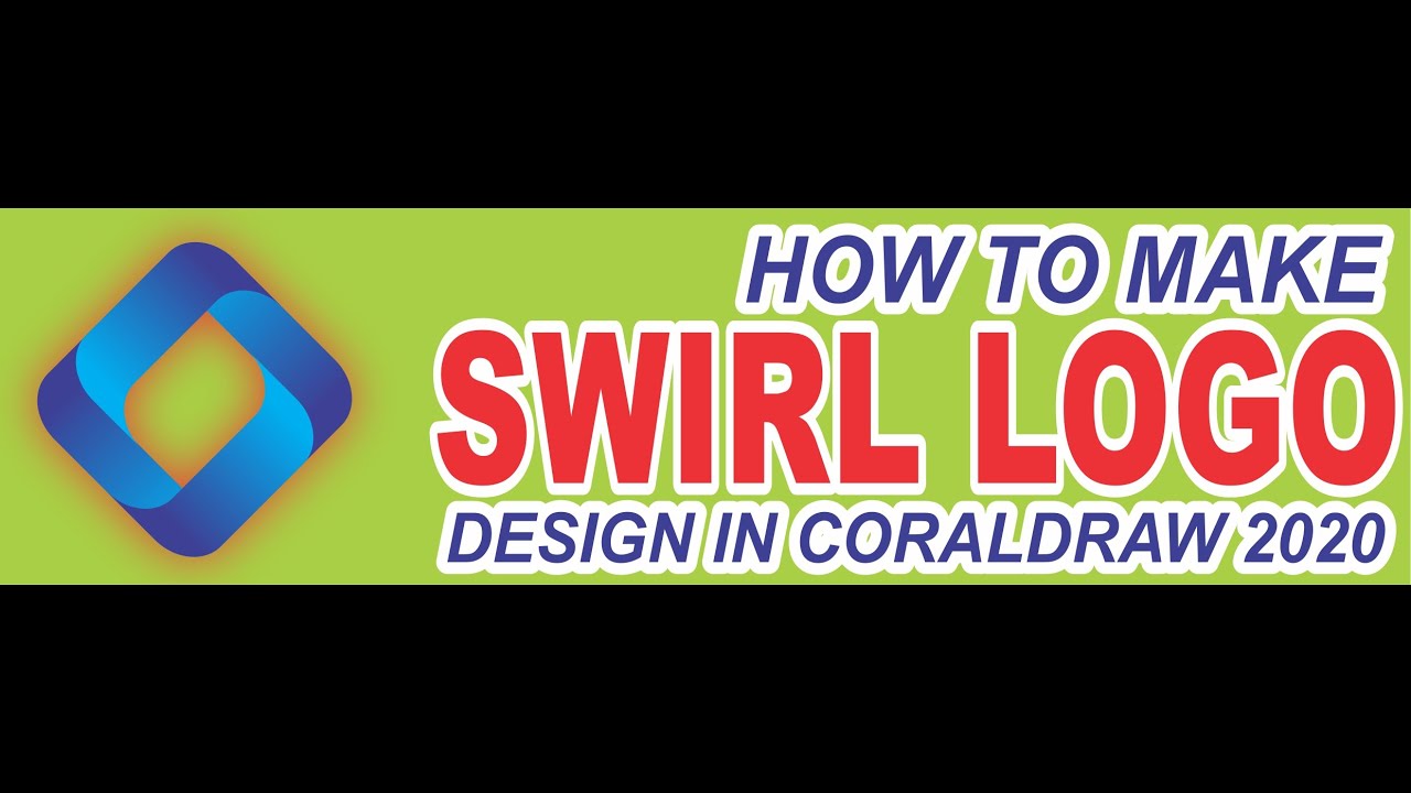HOW TO MAKE SWRIL LOGO DESIGN IN CORALDRW 2020#shorts #logodesign # ...