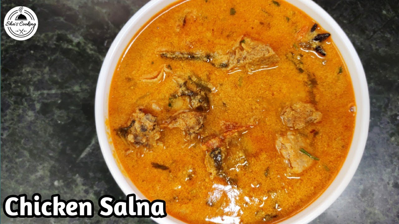 Chicken Salna | Best side dish for Parotta | Chicken Salna for Parotta ...