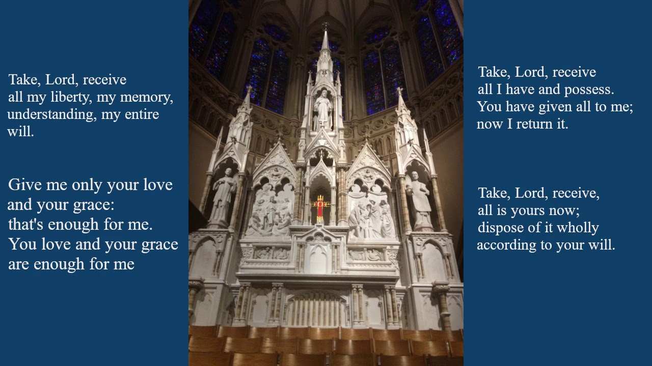 Take, Lord, Receive - SLU Mass Choir - YouTube
