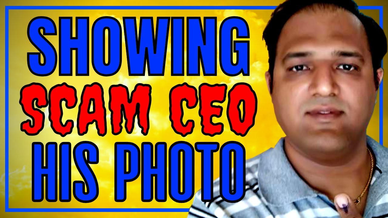 Showing A Scammer Boss His Own Photo - He Freaks Out! - YouTube
