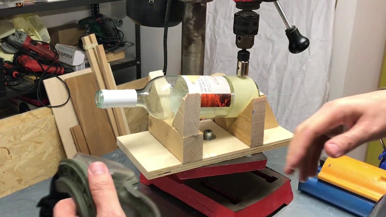Forare il vetro?! Si può fare! Drilling the Glass - YouTube