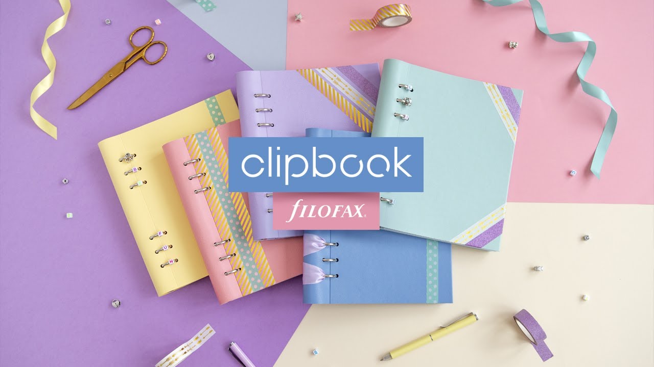 Filofax Clipbook - Let the customisation begin - YouTube