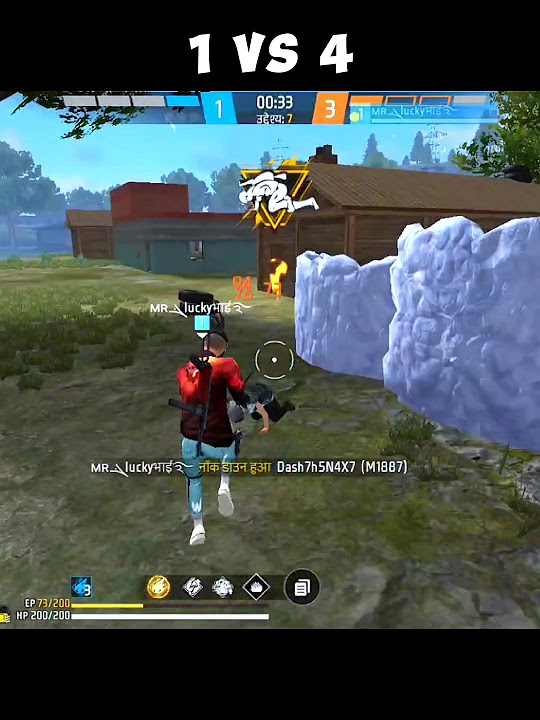 1 vs 4 clutch and impossible clutch shorts video #gaming #freefire #shorts #short - YouTube