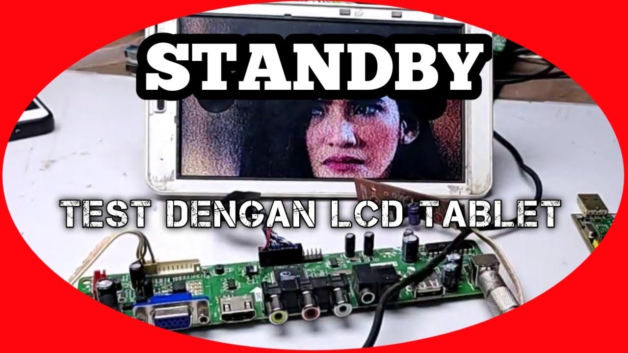 Universal Led Board Standby Problem Test Dengan Lcd Tablet 7 Inch - YouTube