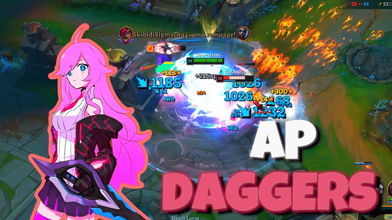 AP Katarina daggers one-shot anybody... - YouTube