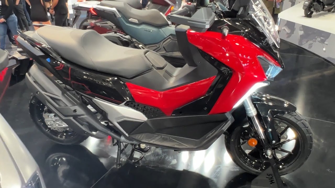 2024 SYM ADX TG 400 Scooter Walkaround - EICMA 2023 - YouTube