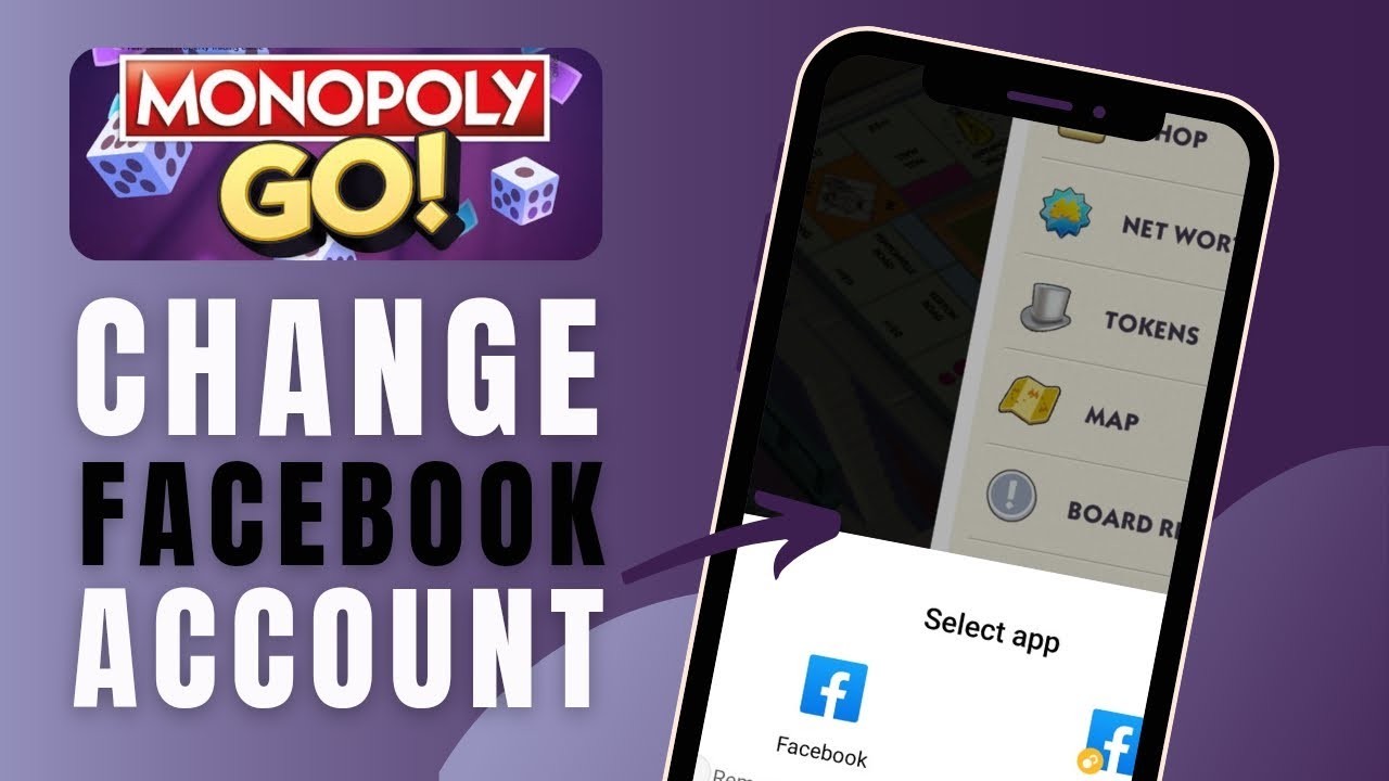 How To Change Facebook Account On Monopoly Go (Step By Step) - YouTube