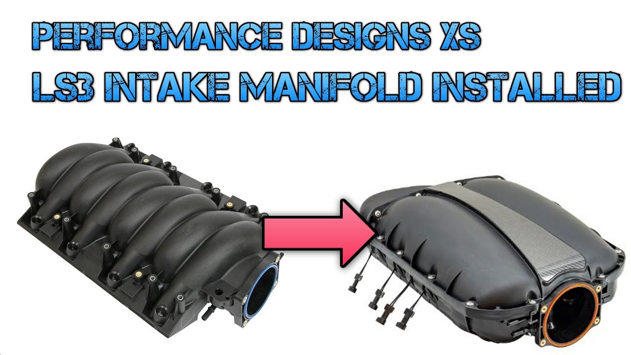 PD XS LS3 Manifold Installed - YouTube