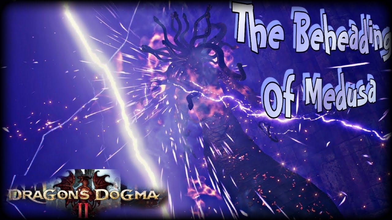 DRAGONS Dogma 2 - The Beheading of Medusa's Head - YouTube