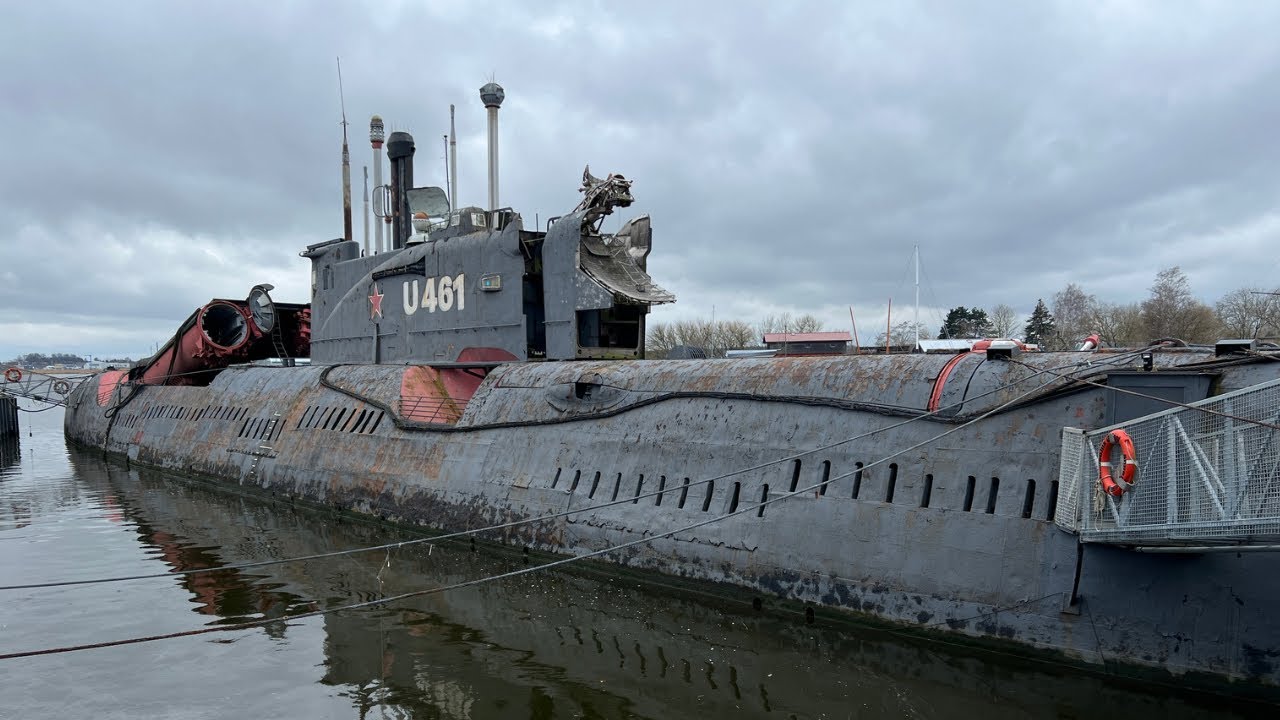 Russian and German Submarines On Display On Germany's Baltic Coast ...