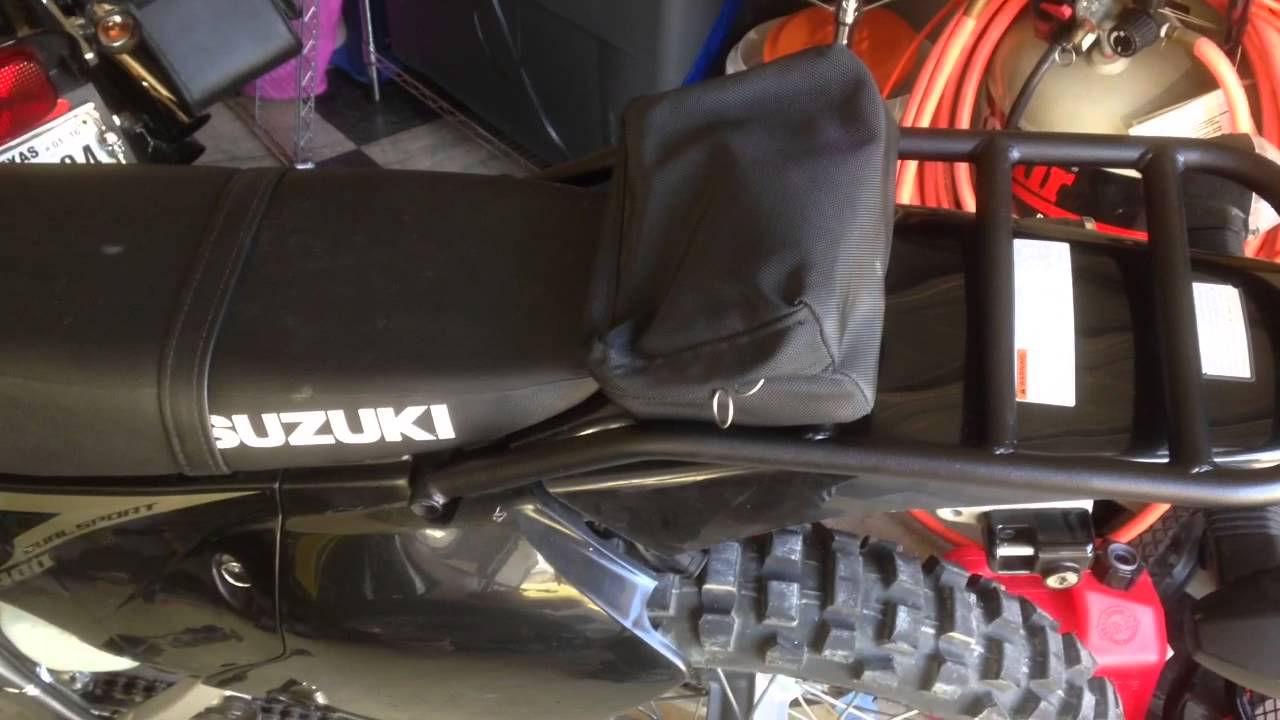 DRZ400S Rear Rack Installation - YouTube