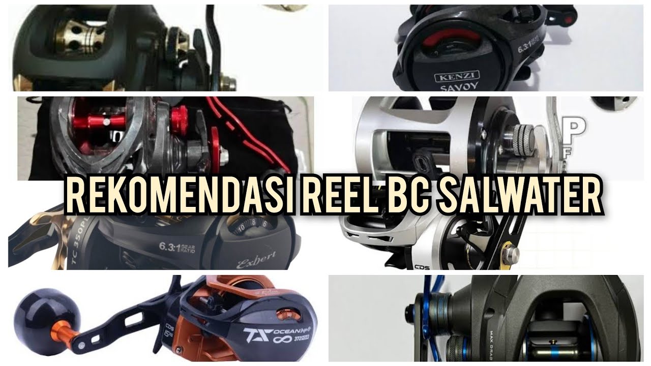 Rekomendasi reel BC freshwater & Saltwater dgn handle jigging, cekidot ...