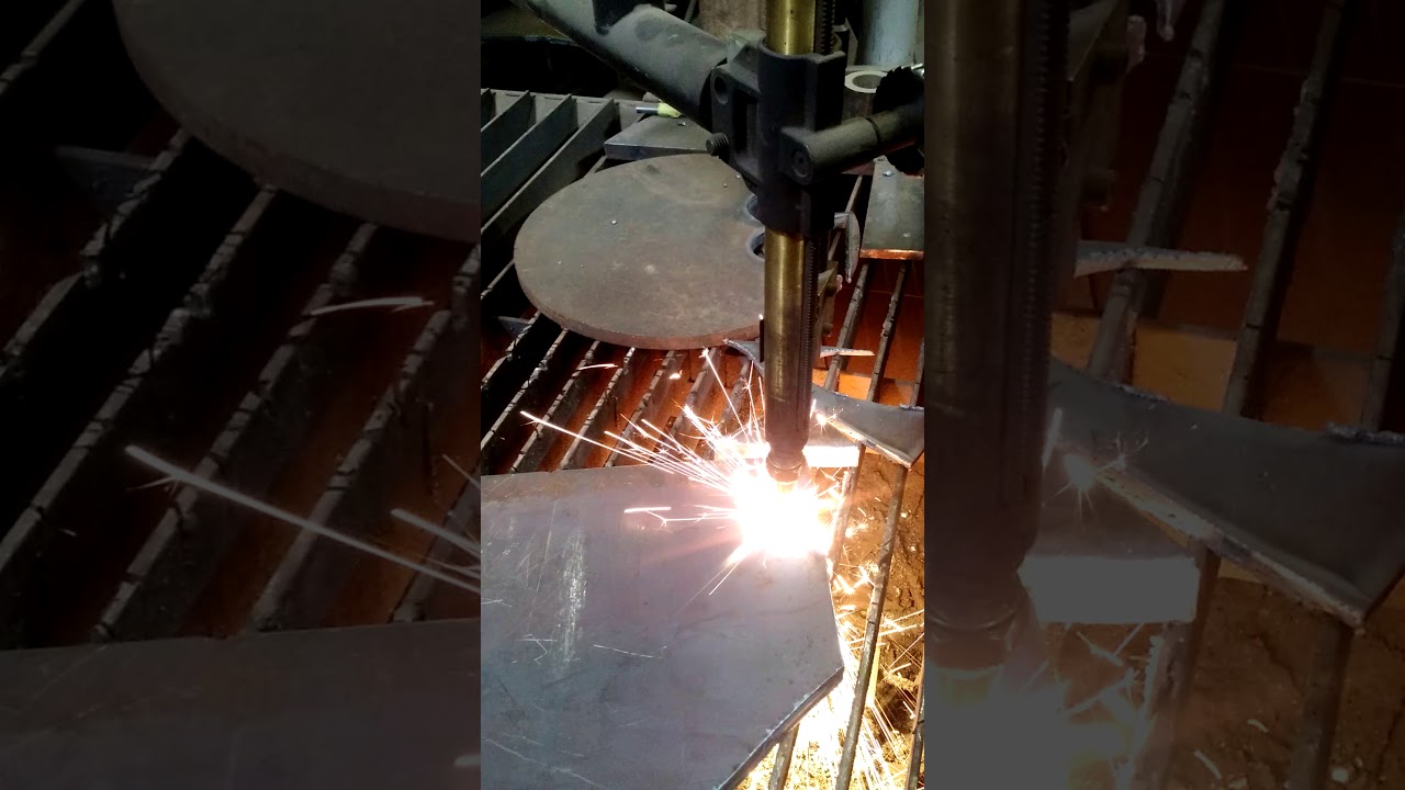 Machine torching - YouTube