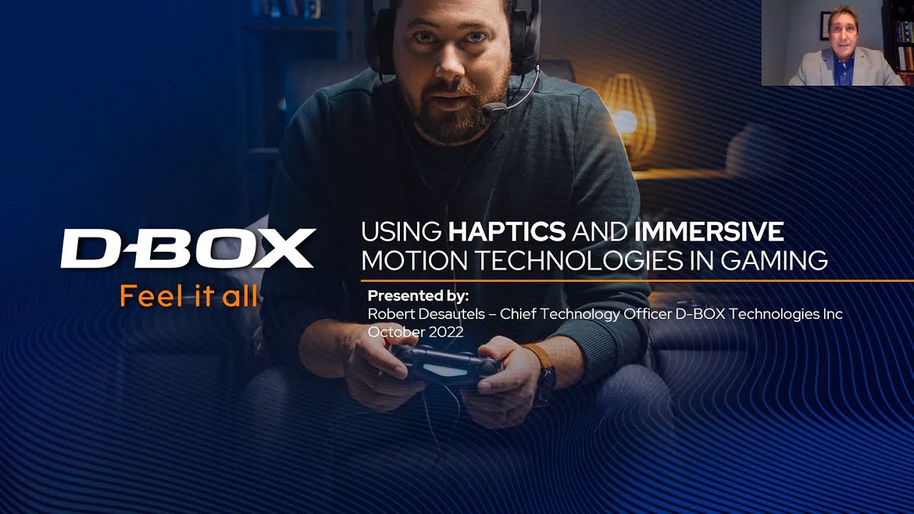 Using Haptics and Immersive Motion Technologies in Gaming - YouTube
