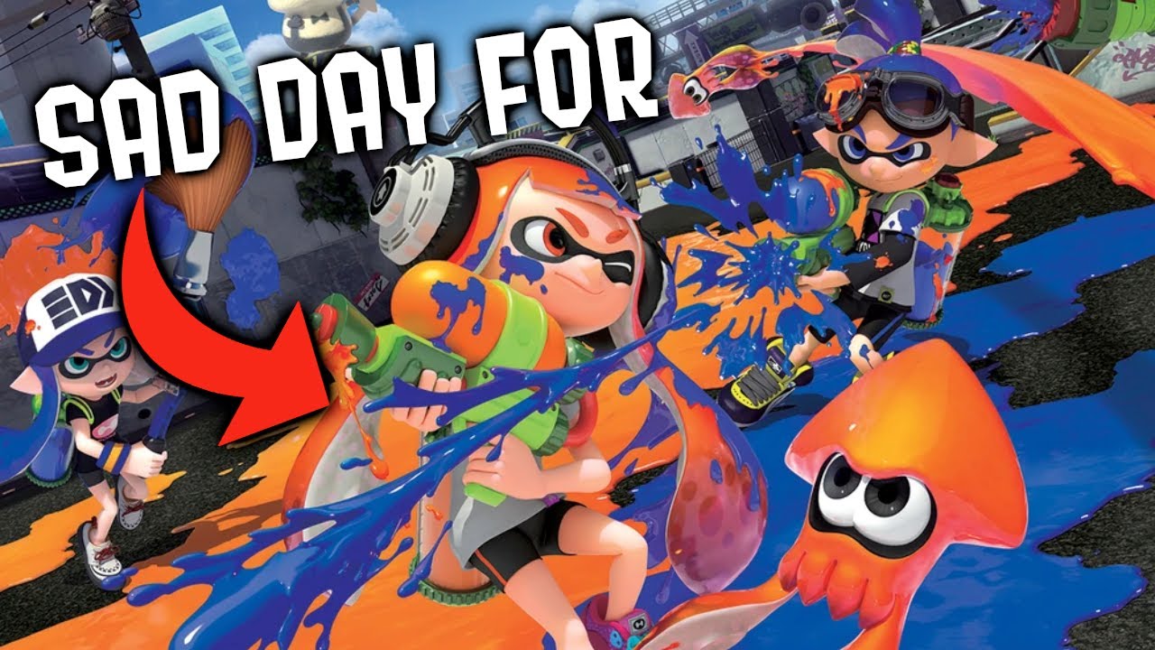 Today is a Sad Day for Splatoon - YouTube