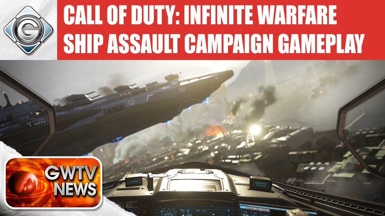 Call of Duty: Infinite Warfare - Ship Assault Campaign Gameplay Demo ...