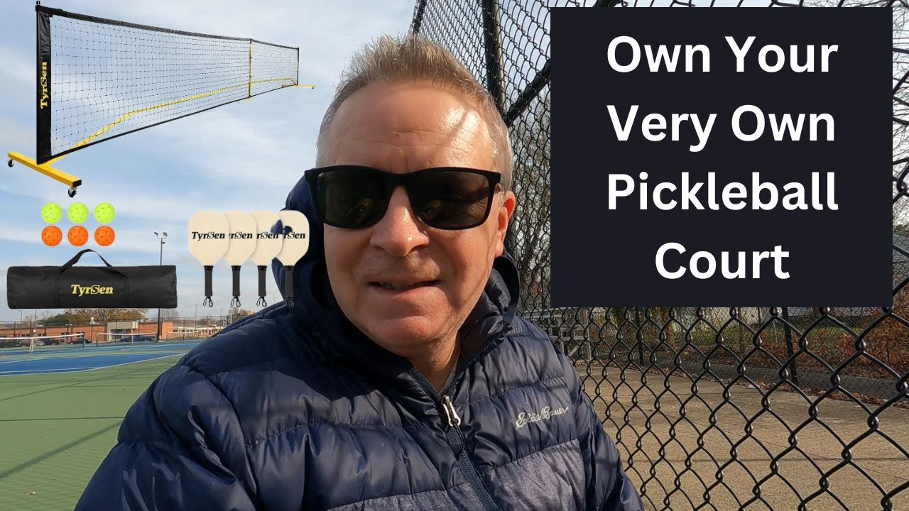 TYRSEN Play Pickleball Anytime Anywhere with this Net Set - YouTube