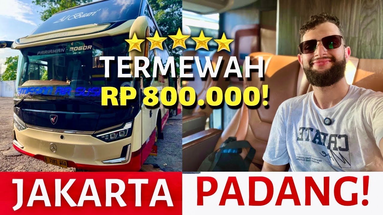 Luxury Bus From Jakarta To Padang!⭐️🇮🇩 - Sembodo Jakarta Sumatera Barat ...