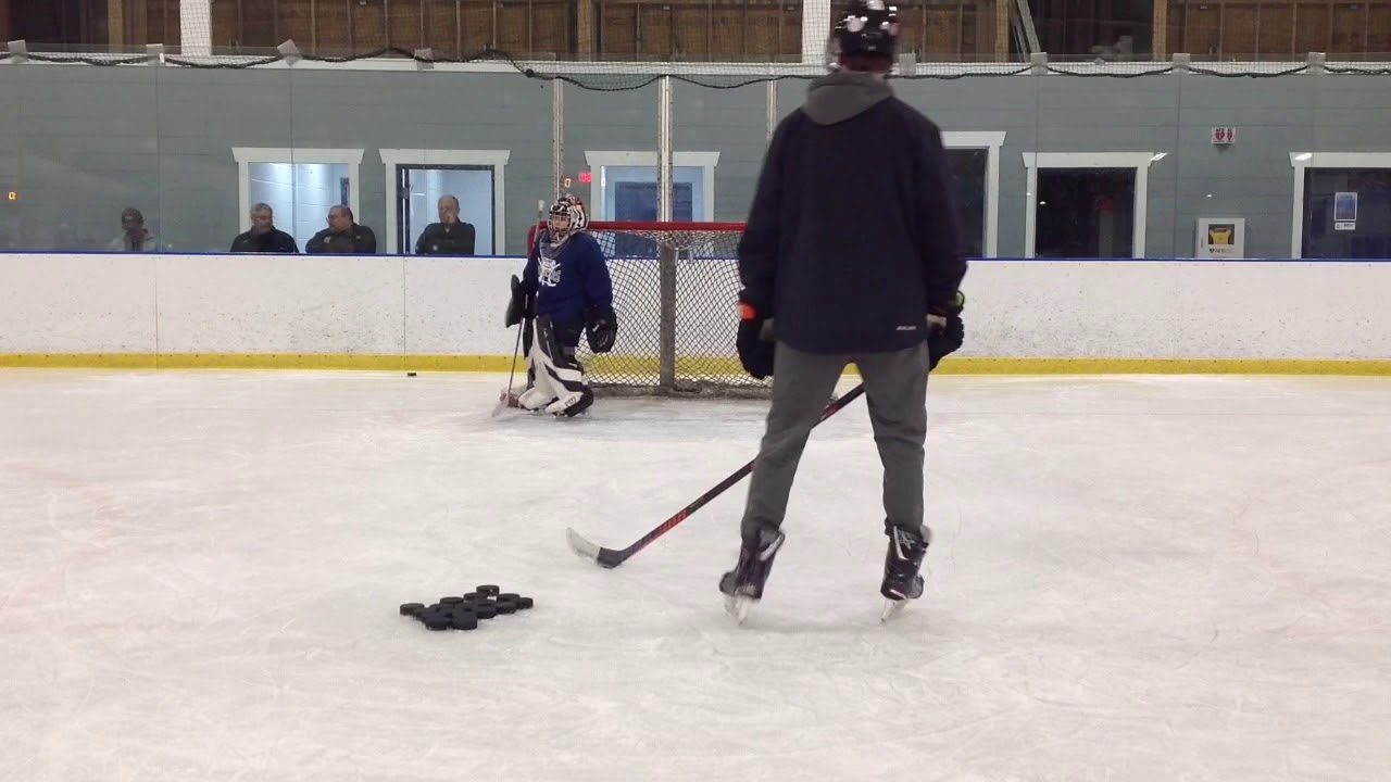 The Goalie Doctor - Small Movement Drill - Aidan Wright, Declan Geary ...