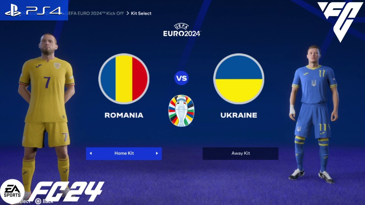FC 24 | Romania vs Ukraine | UEFA EURO 2024 | Group Stage - YouTube