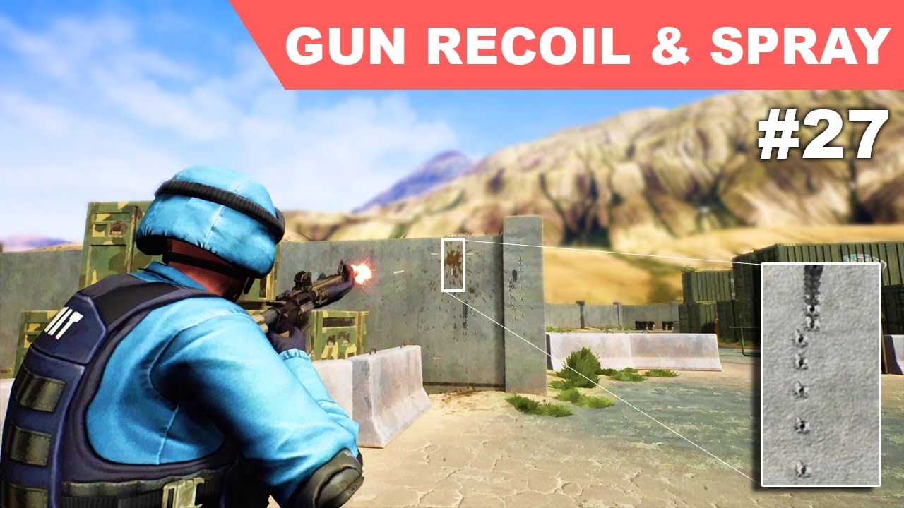 Unreal Third Person Shooter #27 - Gun Recoil and Spray - YouTube