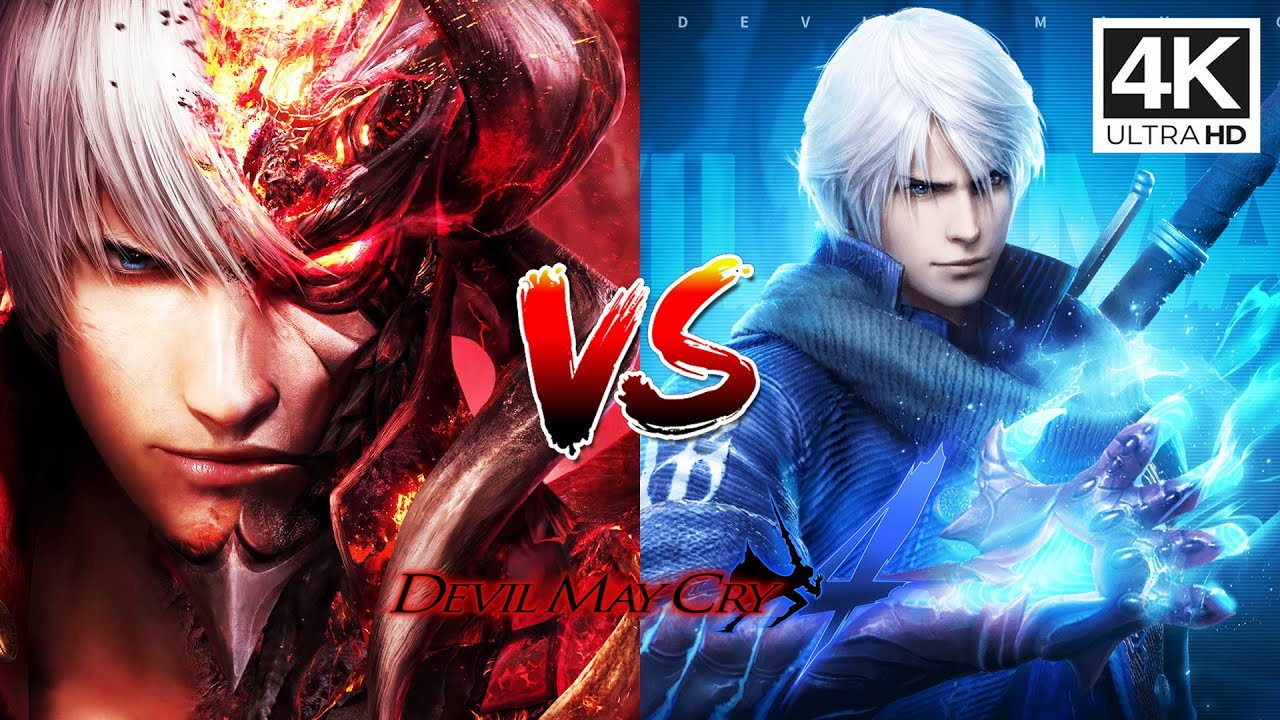 DEVIL MAY CRY 4 SPECIAL EDITION - DANTE VS NERO (ALL FIGHT'S) ️4K ᵁᴴᴰ ...