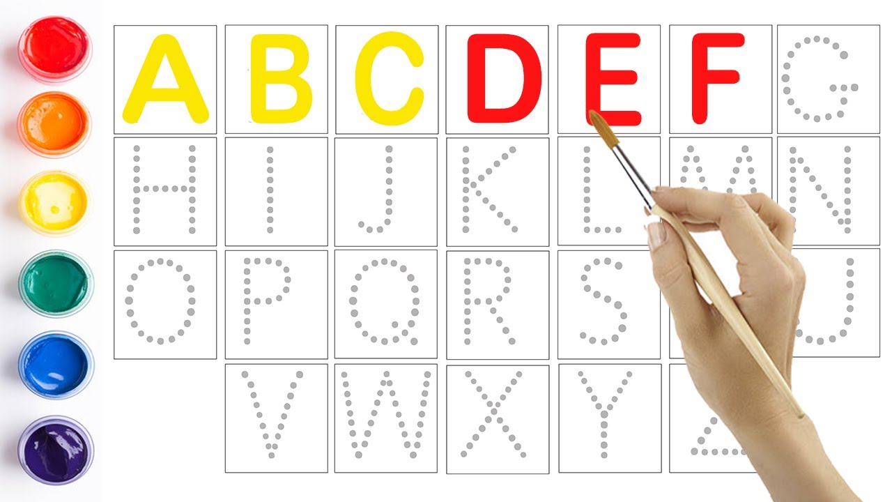 ABCDE Alphabet learning for kids | ABC Song | Learn ABC Alphabet for ...