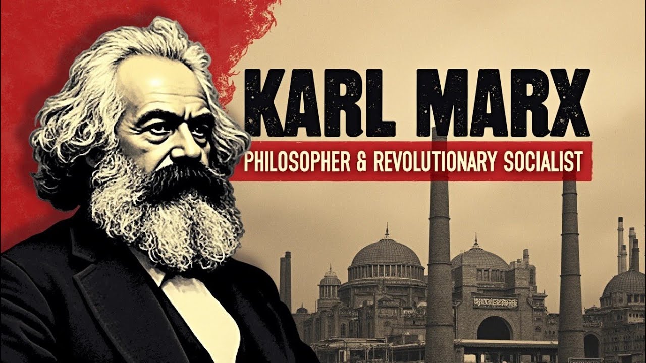 Karl Marx: Philosopher & Revolutionary Socialist | Mini Bio - YouTube