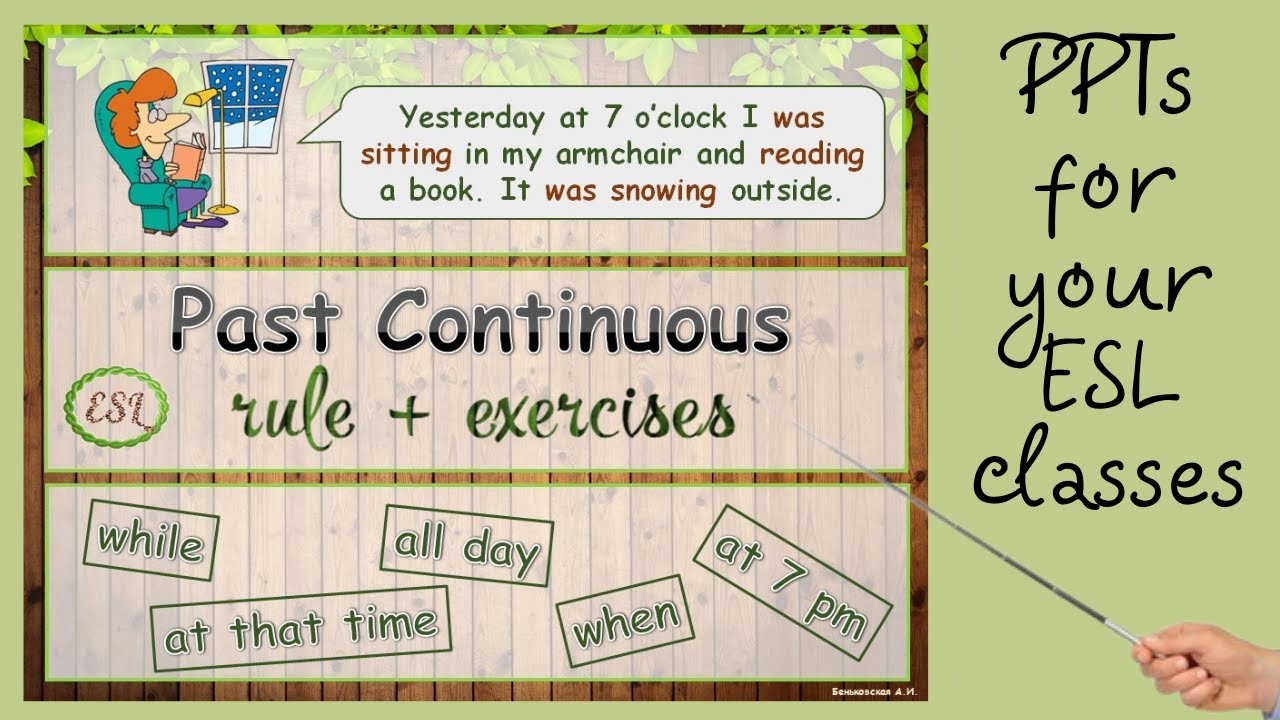 ESL Grammar | Past Continuous - YouTube