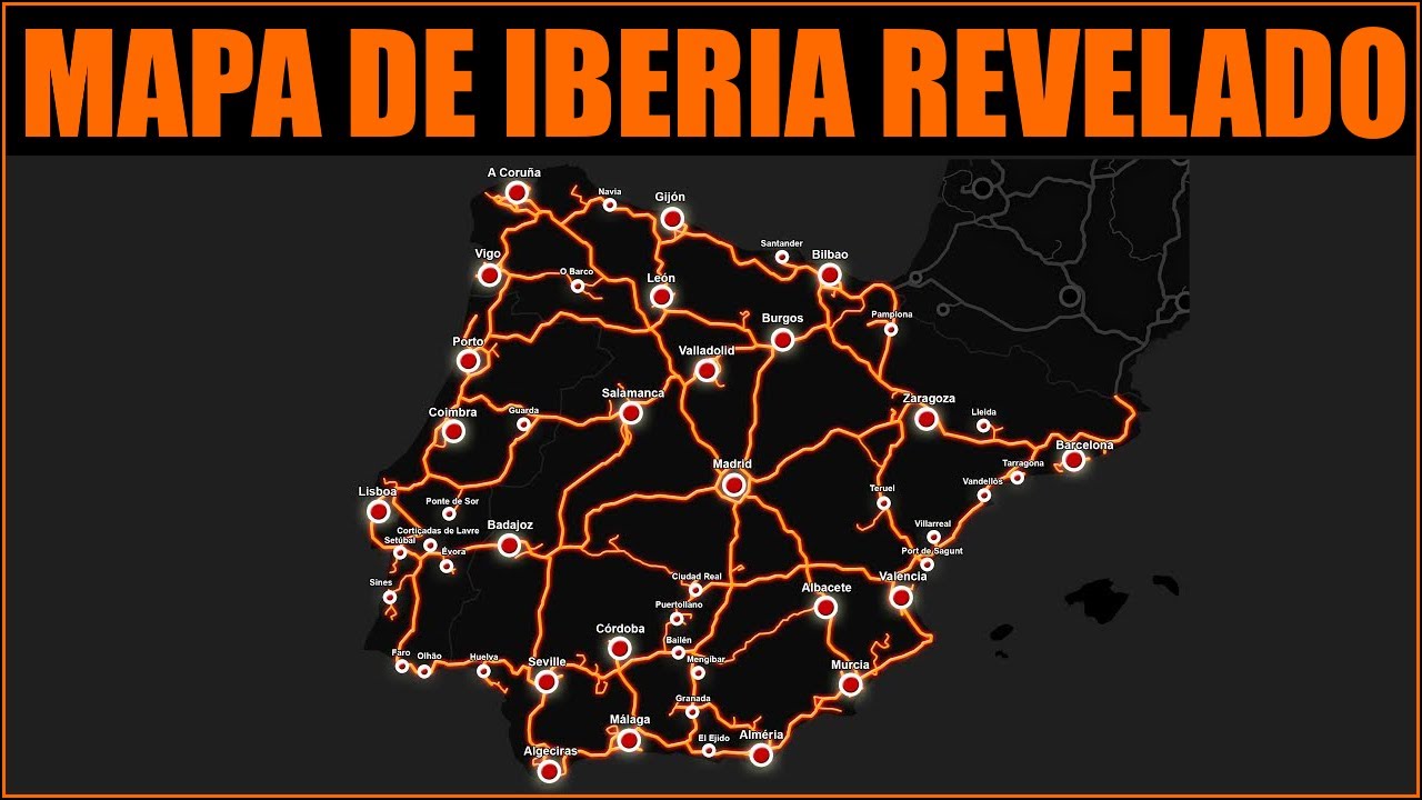 [NOTICIA] MAPA DE IBERIA REVELADO - ANALISIS Y COMENTARIOS - YouTube