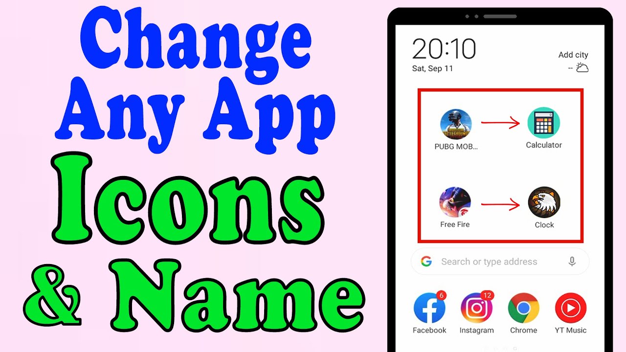 Change App Name and Icon || App logo changer || App name changer ...