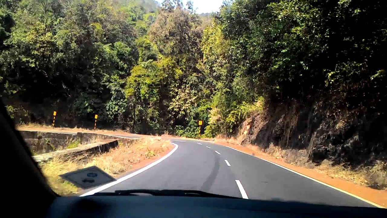 Bangalore to Goa (Descent to Goa after crossing Karnataka border) - YouTube