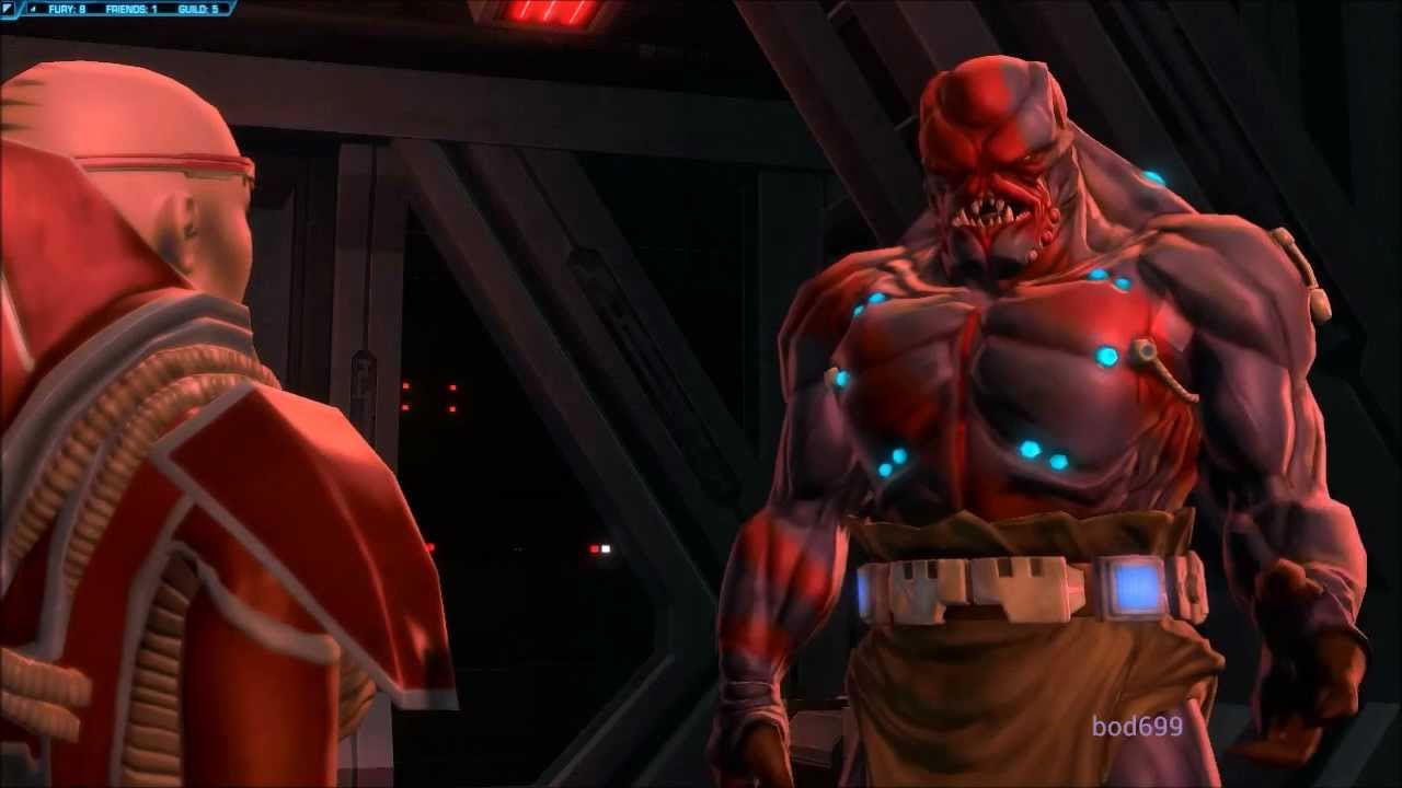 SWTOR: Schemes, Sith Inquisitor Companion Quest [Khem Val] - YouTube
