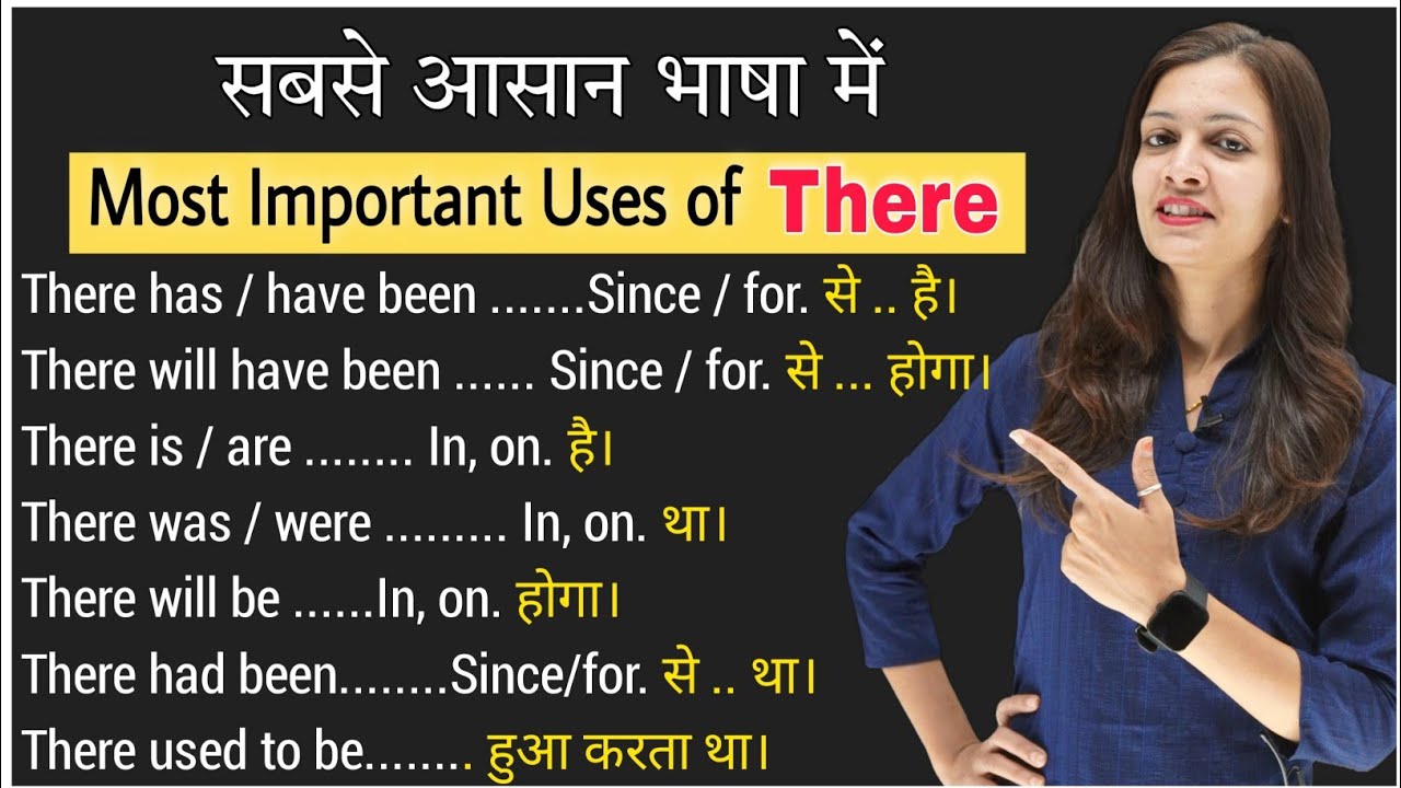 All Uses of There in Spoken English with Examples | There in Detail ...