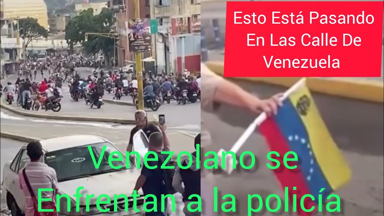 MIRA TODOS LO QUE ESTÁ PASANDO EN LAS CALLE DE VENEZUELA - YouTube