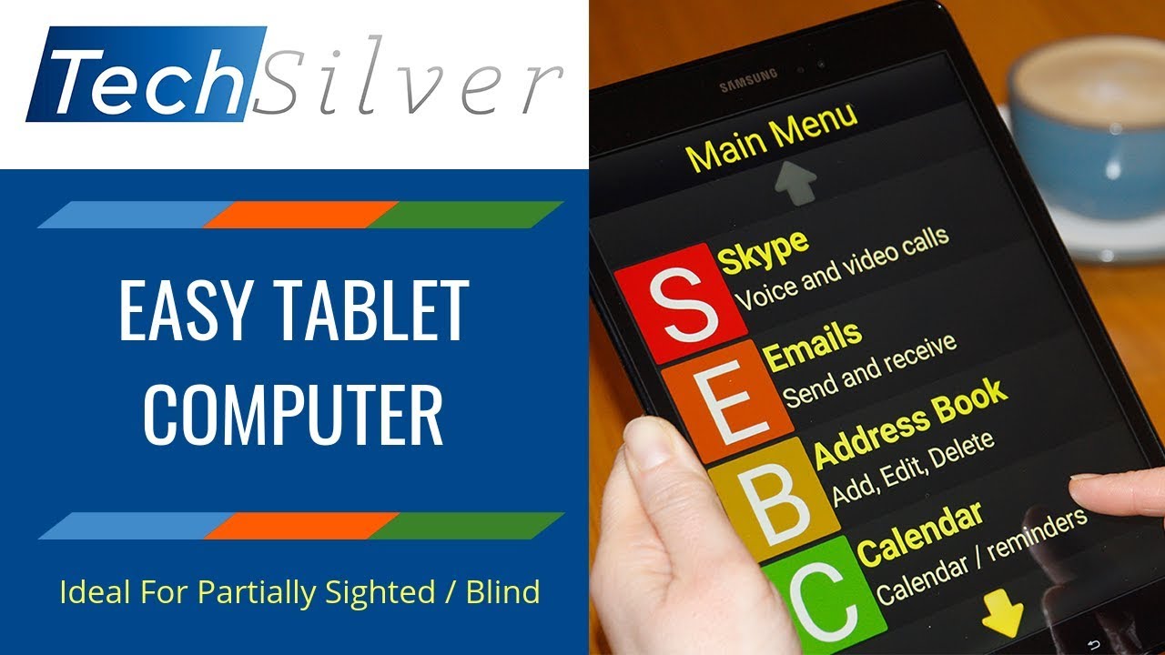 Easy Tablet Computer (10″) - Simple Tablet - YouTube