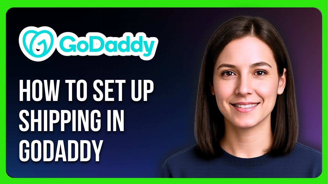 How to Set Up Shipping in GoDaddy - YouTube