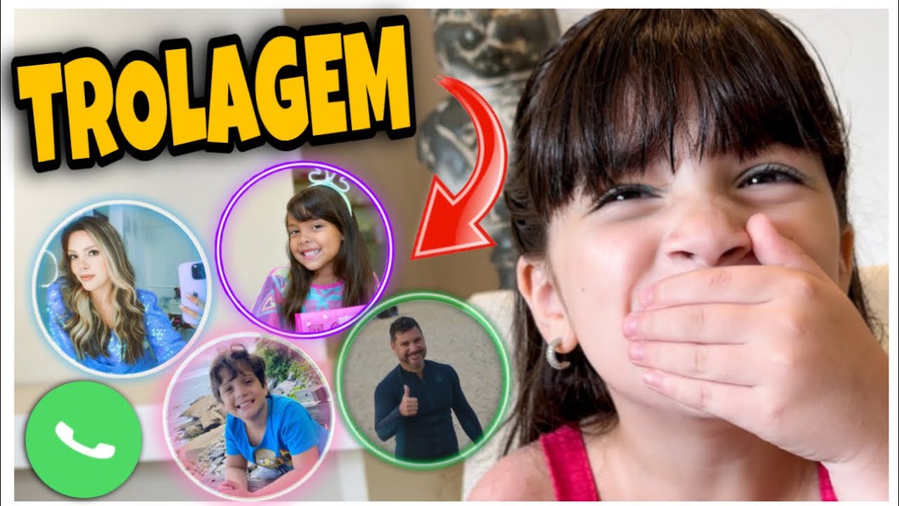 TROLEI TODOS ELES, @ValentinaSobrinho, tia Joyce, meu tio Alex e o Bê ...