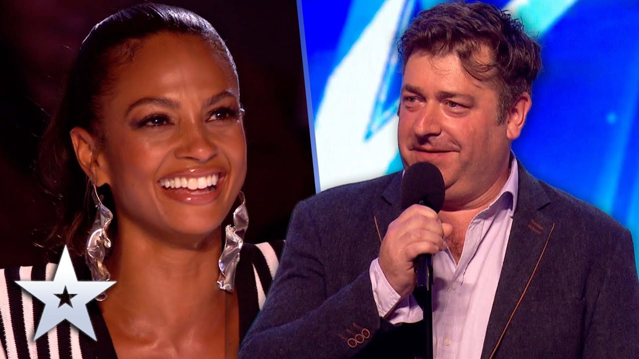 Comedian's quick wit saves the audition! | Unforgettable Audition ...