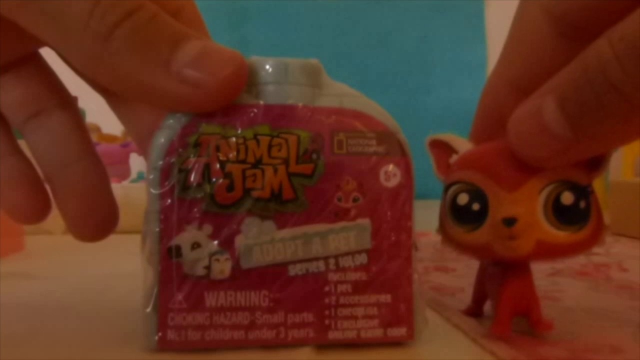 unboxing animal jam toys!! - YouTube