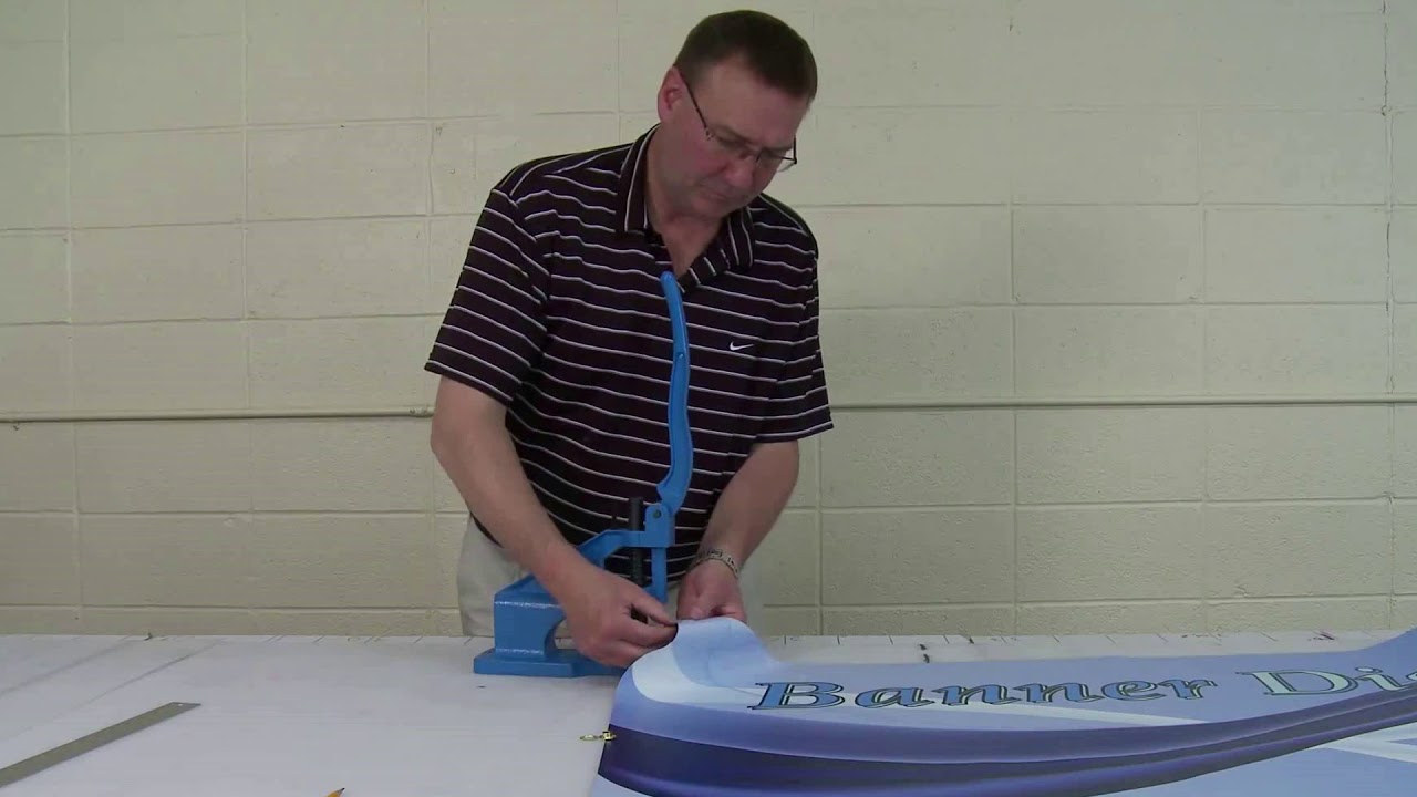Tri-X Banner Display - Banner Install - YouTube