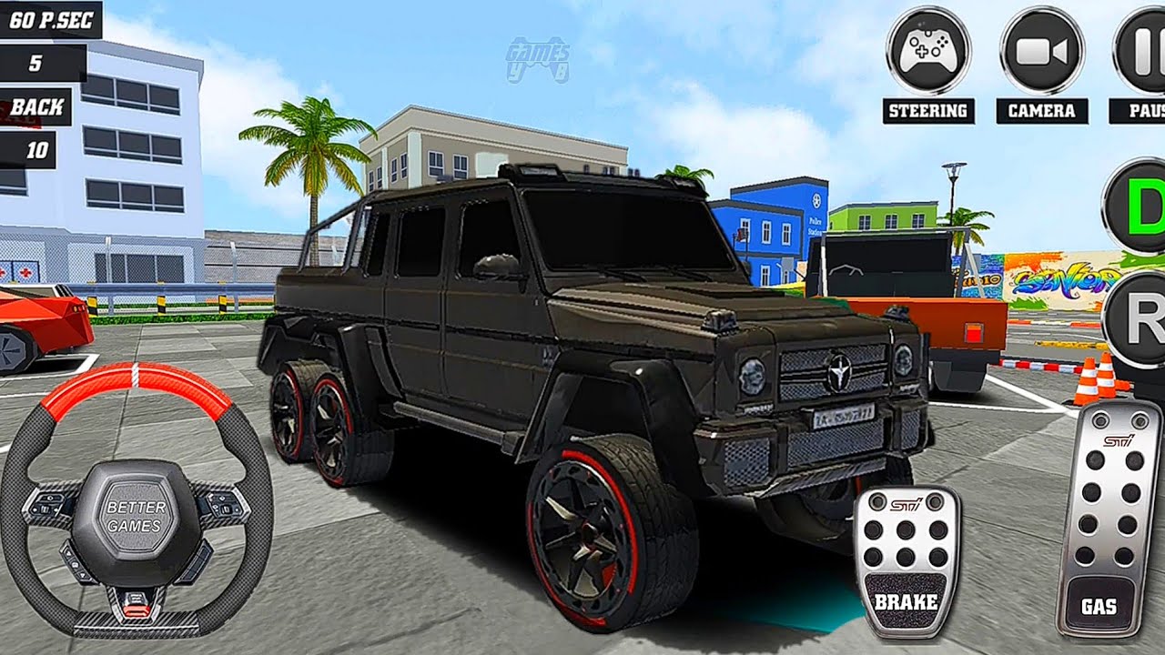 Mercy G5 6x6 Advance Parking: City School Driving Academy Car Games ...