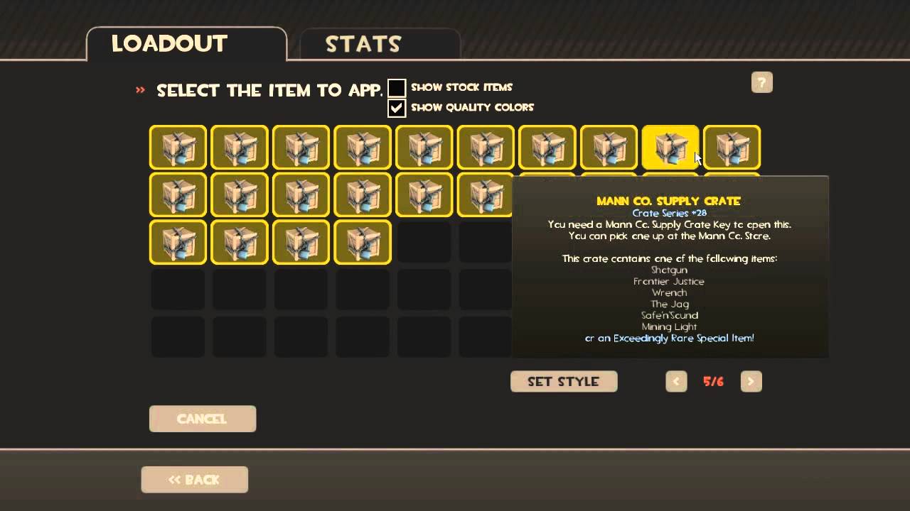 Team Fortress 2 - Crafting and unboxing (HD) - YouTube