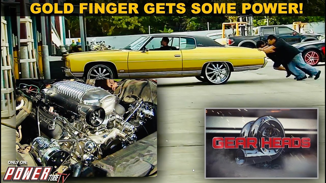 GEARHEADS - "Gold Finger" 1971 Impala Gets Some LS Supercharged Power ...