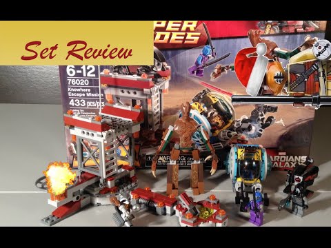 Lego 76020 Knowhere Escape Mission Review - YouTube