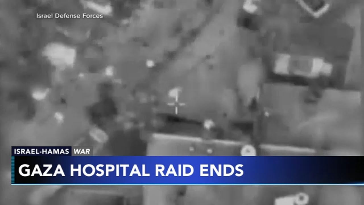 Israeli forces searched Gaza's largest hospital for 12 hours overnight ...